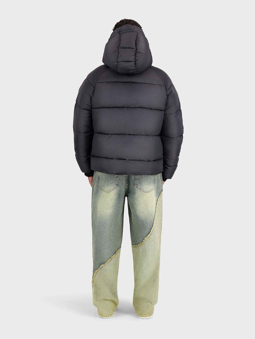 Don't Waste Culture Puffer Jacket | Black – Reloadstore